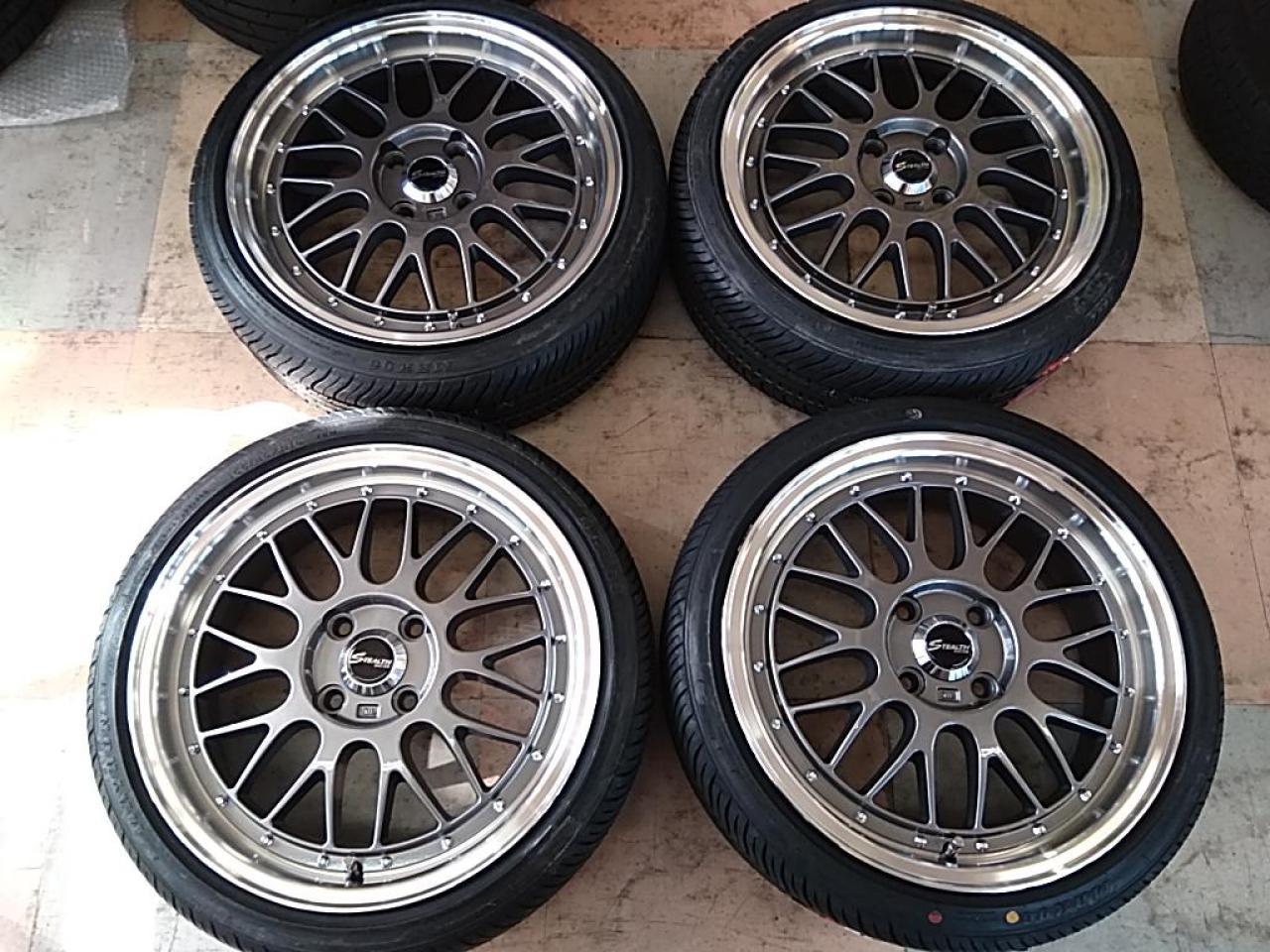 STEALTH Racing ME02 1660+45 GM/P + MAYRUN MRK06 165/45R16 | カー用品 タイヤ ...