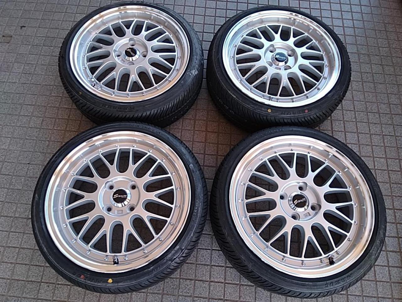 STEALTH Racing ME02 1660+45 SL/P + MAYRUN MRK06 165/45R16 | カー用品 タイヤホイールセット 16インチタイヤホイールセットを通販で ...