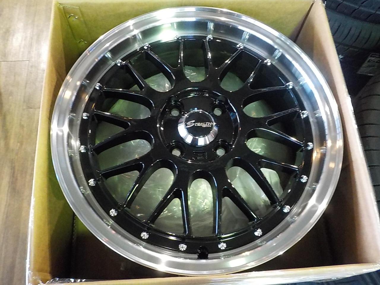 【加工ミスアウトレット品】STEALTH Racing ME02 BK/P | カー用品 アルミホイール 16インチホイールを通販で購入する ...