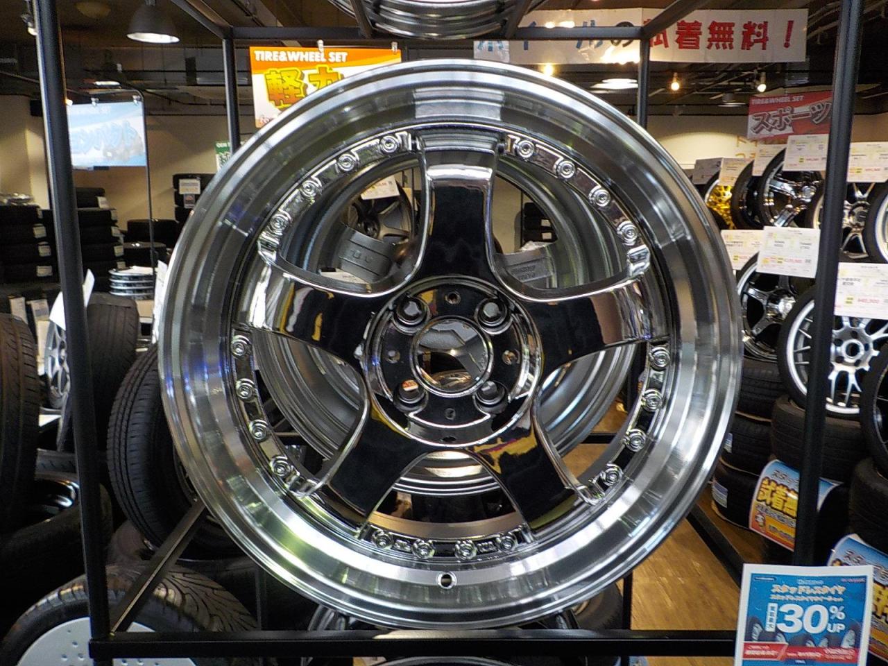 【激安アウトレットエラーB品】STEALTH Racing K35R SPT/P | カー用品 アルミホイール 17インチホイールを通販で購入する | 中古カー＆バイク用品の販売ならアップガレージ