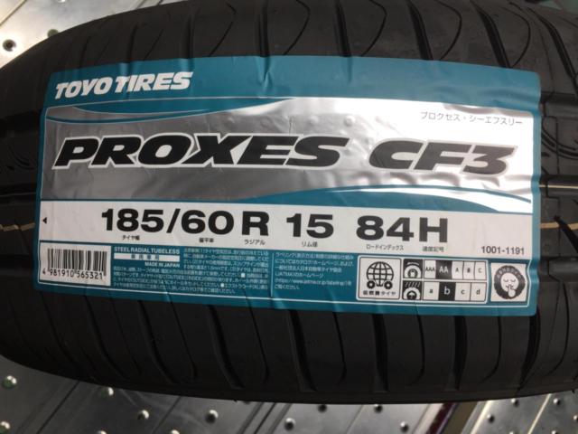TOYO PROXES CF3 | 新品 | アップガレージ 桑名店 | カー用品 タイヤ 15インチタイヤを通販で購入する | 中古カー ...