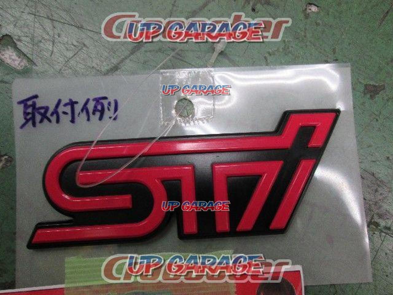 スバル純正 トランクレターマーク インプレッサ GDB STIエンブレム 品番93073FE710 | 新品 | アップガレージ 埼玉春日部店 ...