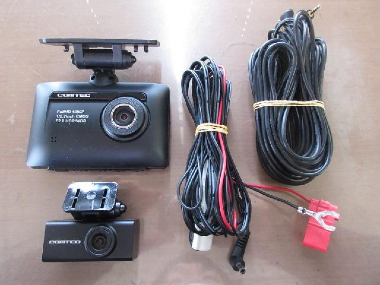 COMTEC ZDR-015 前後ドライブレコーダー (X02046) | カー用品 カーAVアクセサリー ドライブレコーダーを通販で購入する | 中古カー＆バイク用品の販売ならアップガレージ