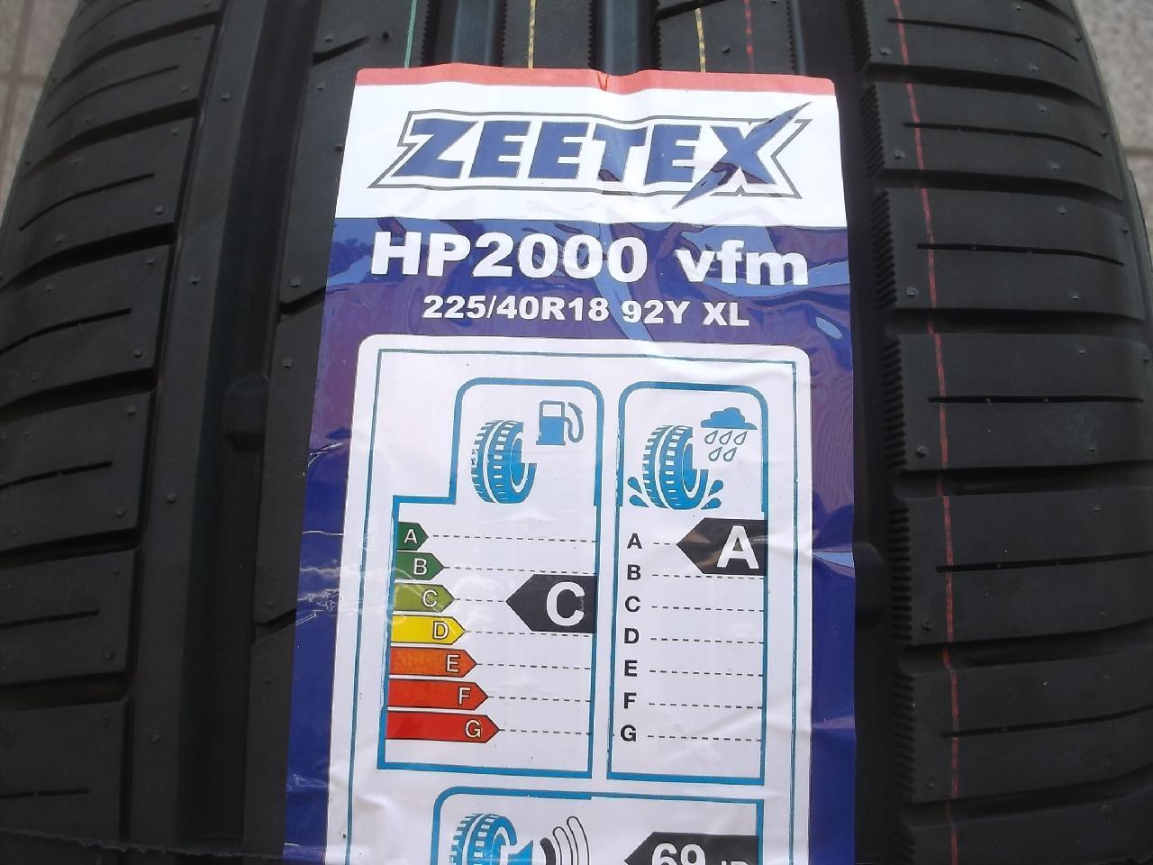 ZEETEX HP2000 vfm | 新品 | アップガレージ ホイールズ千葉市原店 | カー用品 タイヤ 18インチタイヤを通販で購入する | 中古カー＆バイク用品の販売ならアップガレージ
