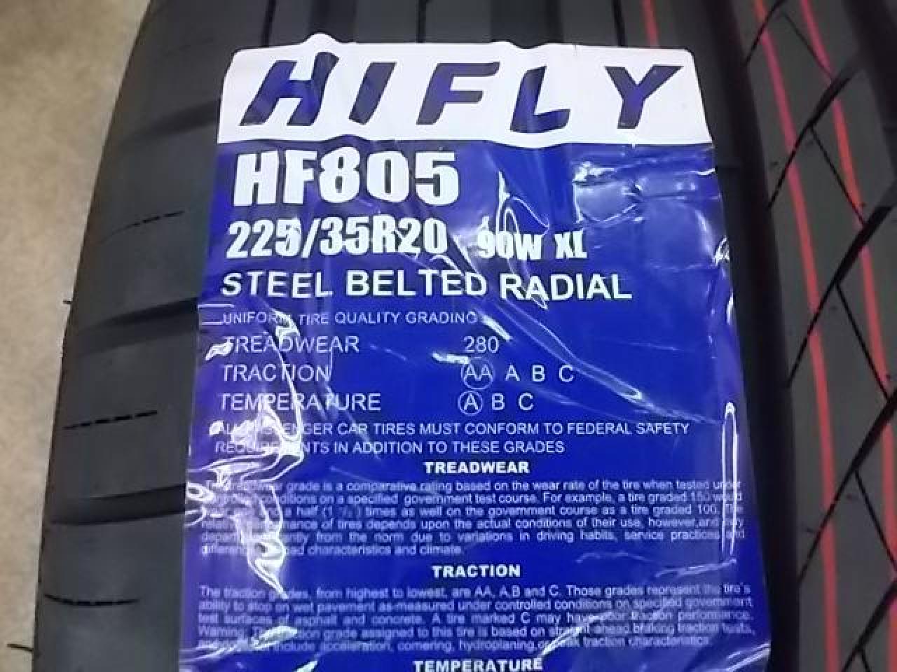 HIFLY HF805 | カー用品 タイヤ 20インチタイヤを通販で購入する | 中古カー＆バイク用品の販売ならアップガレージ