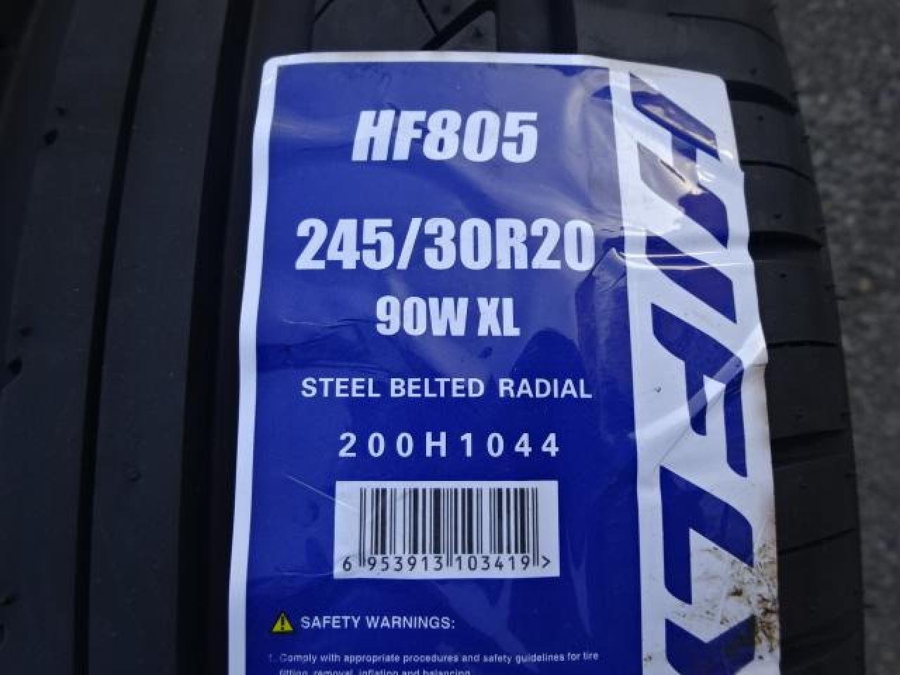 HIFLY HF805 | カー用品 タイヤ 20インチタイヤを通販で購入する | 中古カー＆バイク用品の販売ならアップガレージ