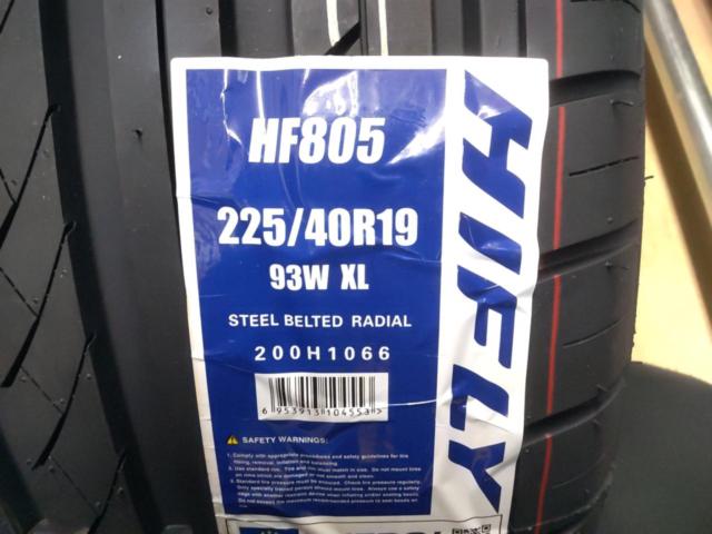 HIFLY HF805 | カー用品 タイヤ 19インチタイヤを通販で購入する | 中古カー＆バイク用品の販売ならアップガレージ