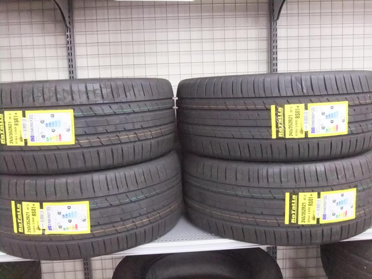 Rotalla RU01 新品タイヤ4本セット | カー用品 タイヤ 21インチタイヤを通販で購入する | 中古カー＆バイク用品の販売なら ...