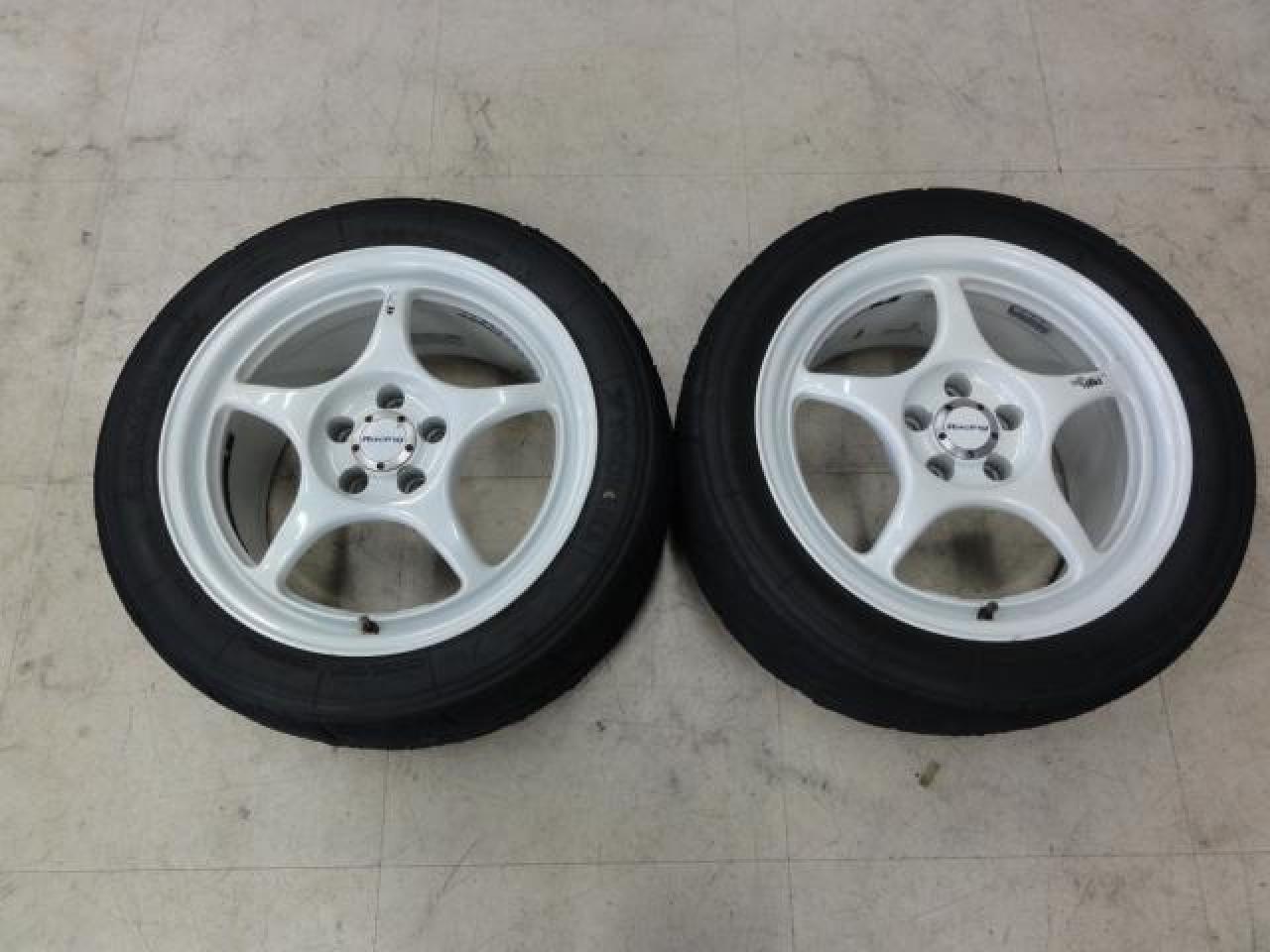 【2本セット】ENKEI(エンケイ) Racing(レーシング) RP02 + 【タイヤ】YOKOHAMA(ヨコハマ) ADVAN A050 ...