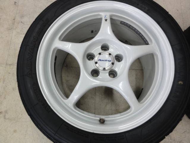 【2本セット】ENKEI(エンケイ) Racing(レーシング) RP02 + 【タイヤ】YOKOHAMA(ヨコハマ) ADVAN A050 | カー用品 タイヤホイールセット 16インチ ...