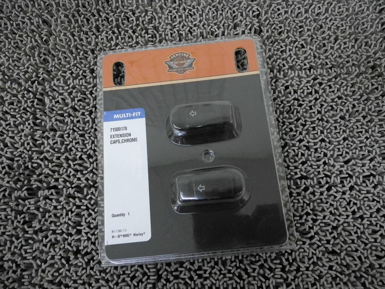 ハーレー 純正ターンシグナル エクステンションキャップ 黒 71500178 | バイク用品 ハンドル・ハンドル廻り その他ハンドル・ハンドル ...
