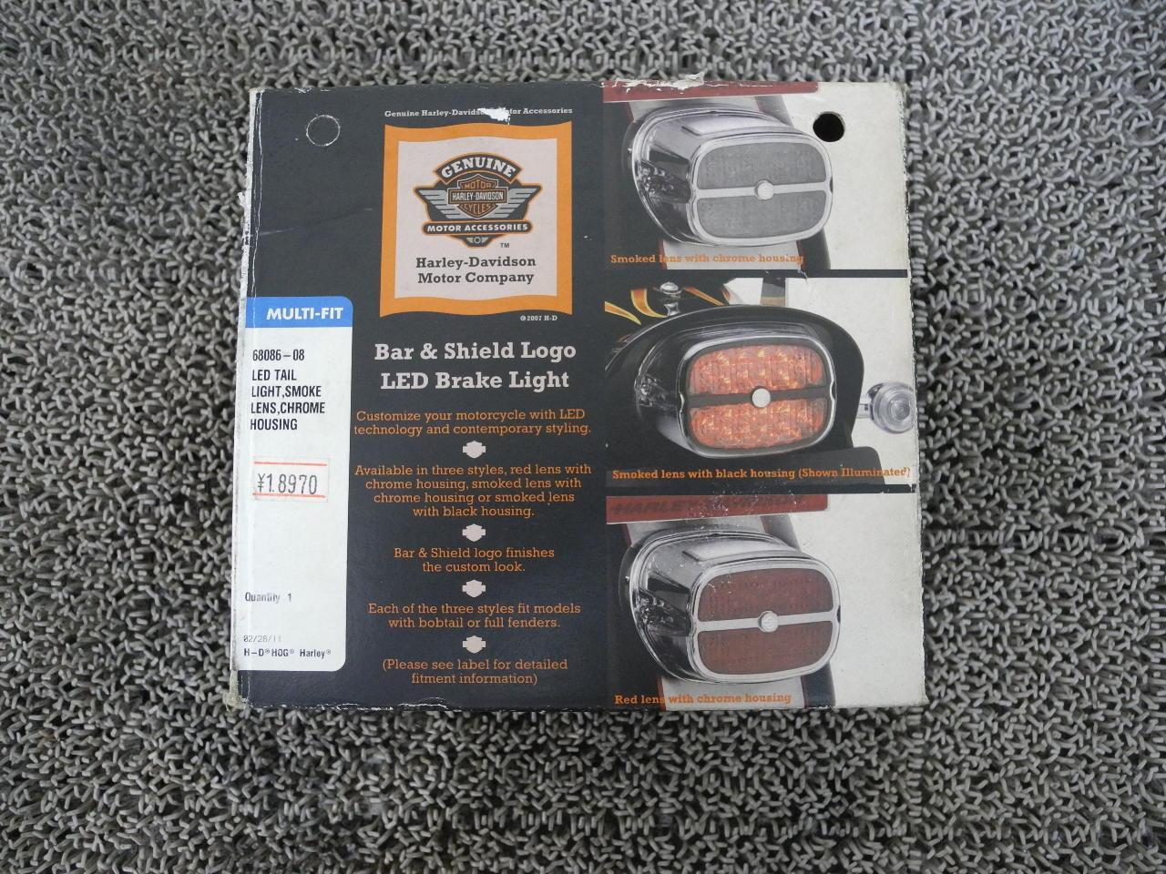 Harley Davidson ハーレー純正 LEDテールライト 68086-08 スポーツスター | バイク用品 電装品 テールランプ(二輪 ...