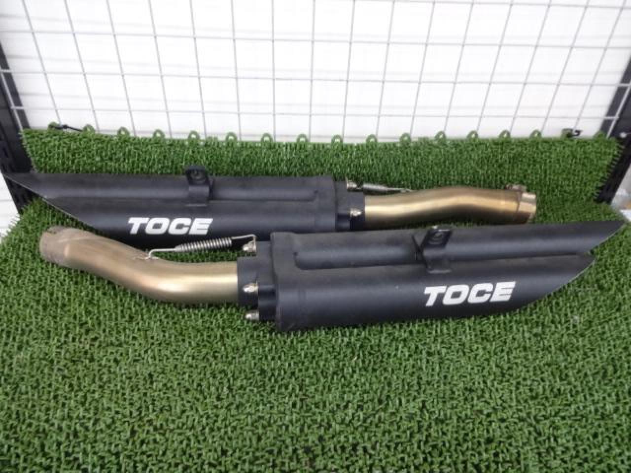 TOCE】型番:TOCE-04-R1-TSLASH デュアルスラッシュカットサイレンサー YZF-R1(04～06) | バイク用品 マフラー ...