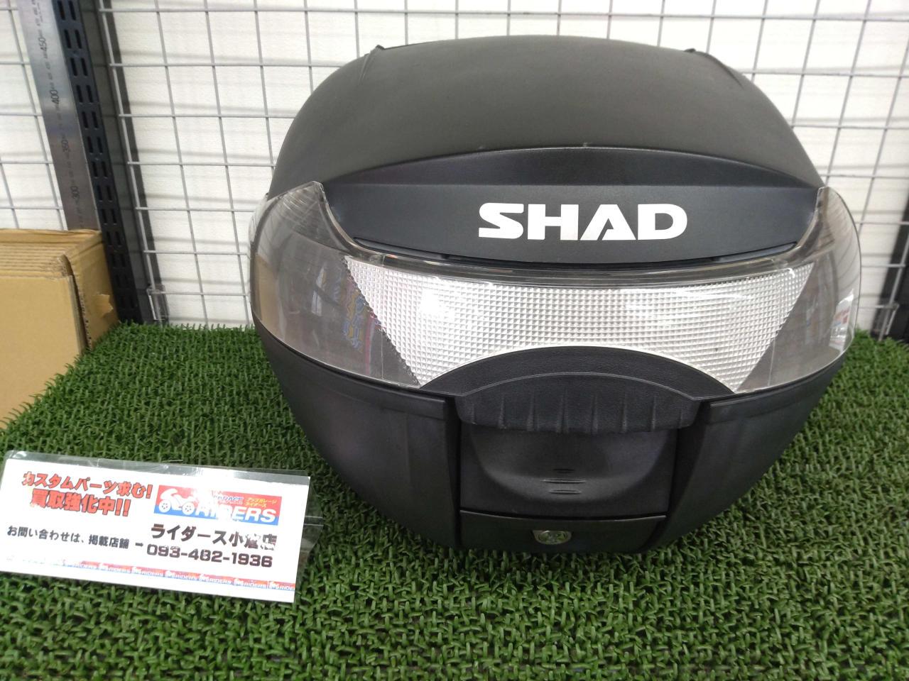 【SHAD】モデル:SH33 トップケース ブラックメタル | バイク用品 ツーリング用品 BOX(二輪)を通販で購入する | 中古カー ...