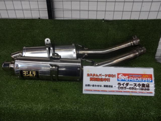 YOSHIMURA(ヨシムラ) Tri-Ovalサイクロン 2本出し 2エエンド スリップオンマフラー GSX1300RHayabusa ...