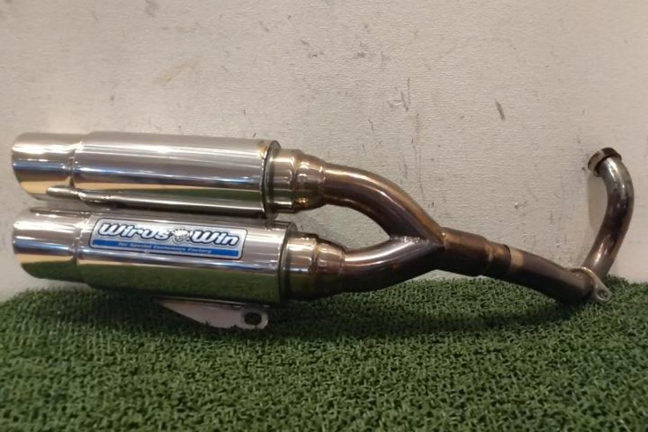 ★WirusWin(ウイルズウィン) アトミックツインマフラー ホッパータイプ FORZA Si(MF12) | バイク用品 マフラー フルエキゾースト(二輪)を通販で購入する | 中古カー ...