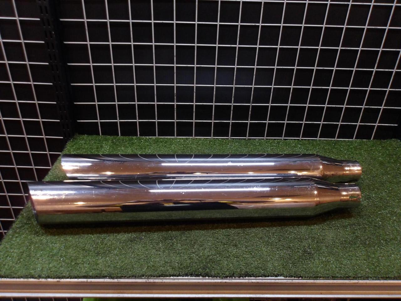 Khrome werks(クロームワークス) 3インチスラッシュダウンスリップオン FXDF(’08-’15)/FXDWG(’10-’15) | バイク用品 その他(バイクパーツ) ハーレー ...