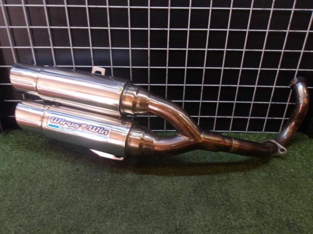 WirusWin(ウイルズウィン) アトミックツインマフラー ホッパータイプ フォルツァ/FORZA Si(MF12) | 中古品 | アップガレージ ライダース福岡マリナ店 | バイク用品 ...