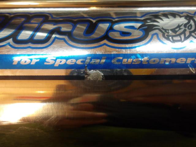 WirusWin(ウイルズウィン) アトミックツインマフラー ホッパータイプ フォルツァ/FORZA Si(MF12) | 中古品 | アップガレージ ライダース福岡マリナ店 | バイク用品 ...