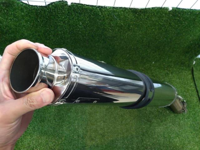 WR’S(ダブルアールズ)】 SS-OVAL スリップオンサイレンサー YZF-R25/R3 ヒートガード付き JMCA:1119093067 | バイク用品 マフラー スリップオン ...