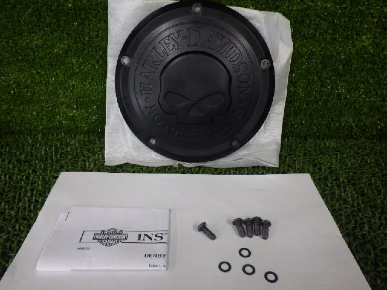 HarleyDavidson】純正OP Willie.G スカルダービーカバー 品番:25700740 | 中古品 | アップガレージ ...