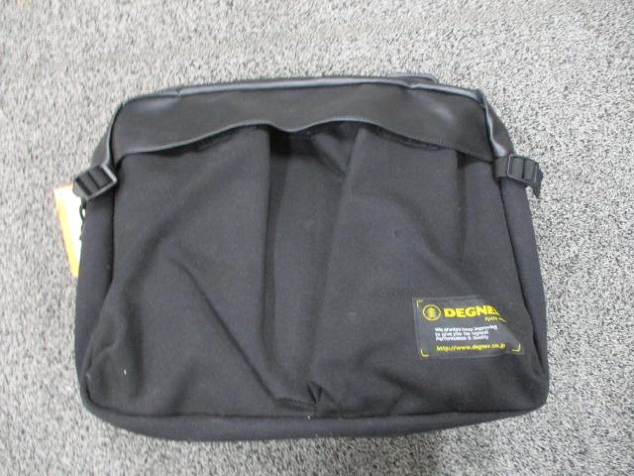 DEGNER(デグナー) NB-57 コットンキャンパスサイドバッグ【ラージ】 ブラック 容量:20L | バイク用品 ツーリング用品 バッグ(二輪)を通販で購入する | 中古カー＆バイク用品 ...