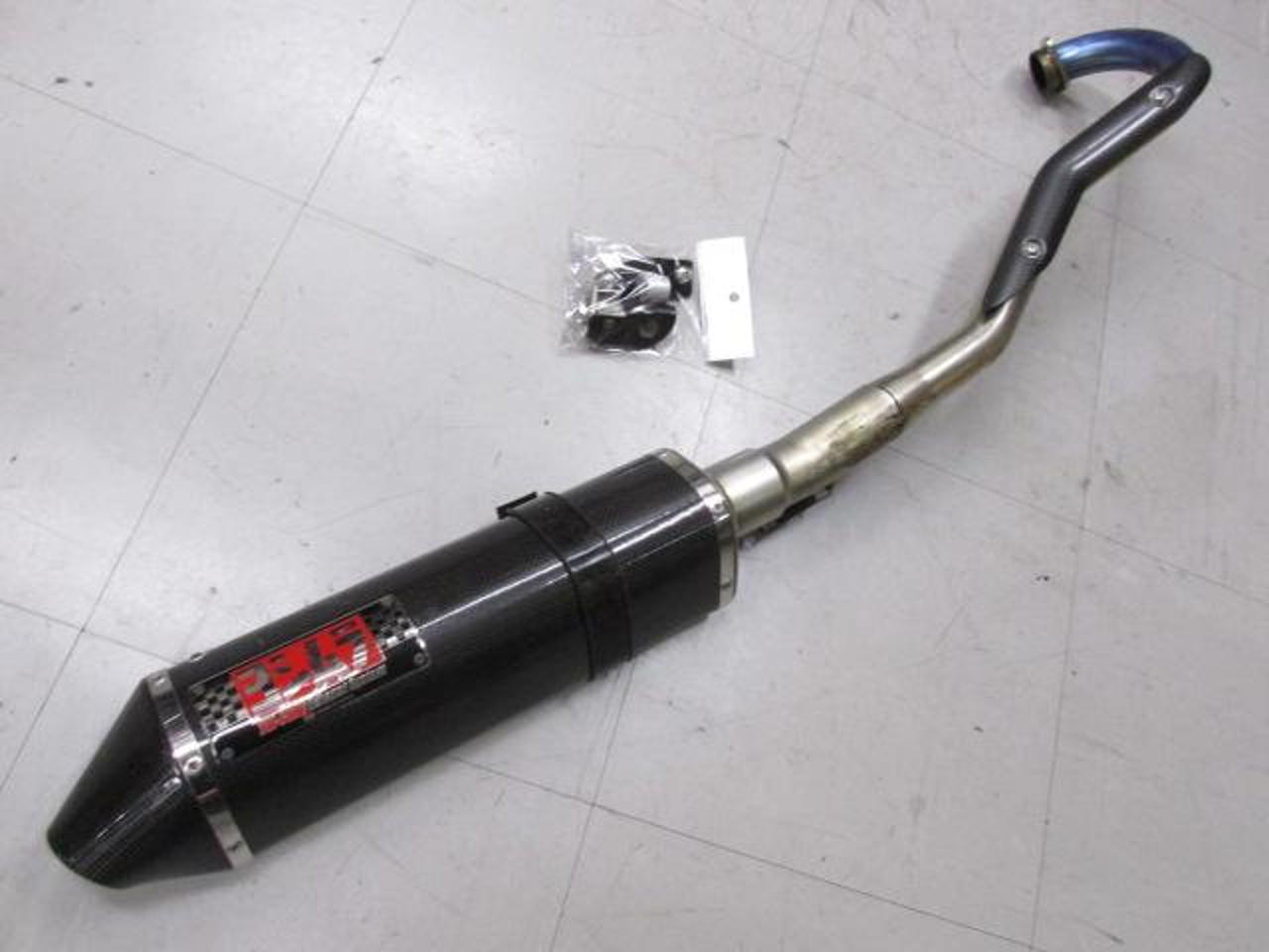 YOSHIMURA(ヨシムラ) トライコーンチタンサイクロン(カーボンエンド) 【XR100モタード(HD13/～’06)】 | バイク用品 ...