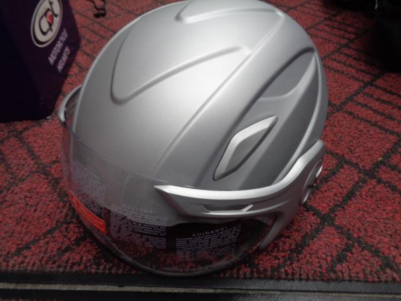 【ceptoo】 ジェットヘルメット CZ-705 マットシルバー サイズ:57‐59cm | バイク用品 ヘルメット ハーフメット(二輪)を通販で購入する | 中古カー＆バイク用品の販売なら ...