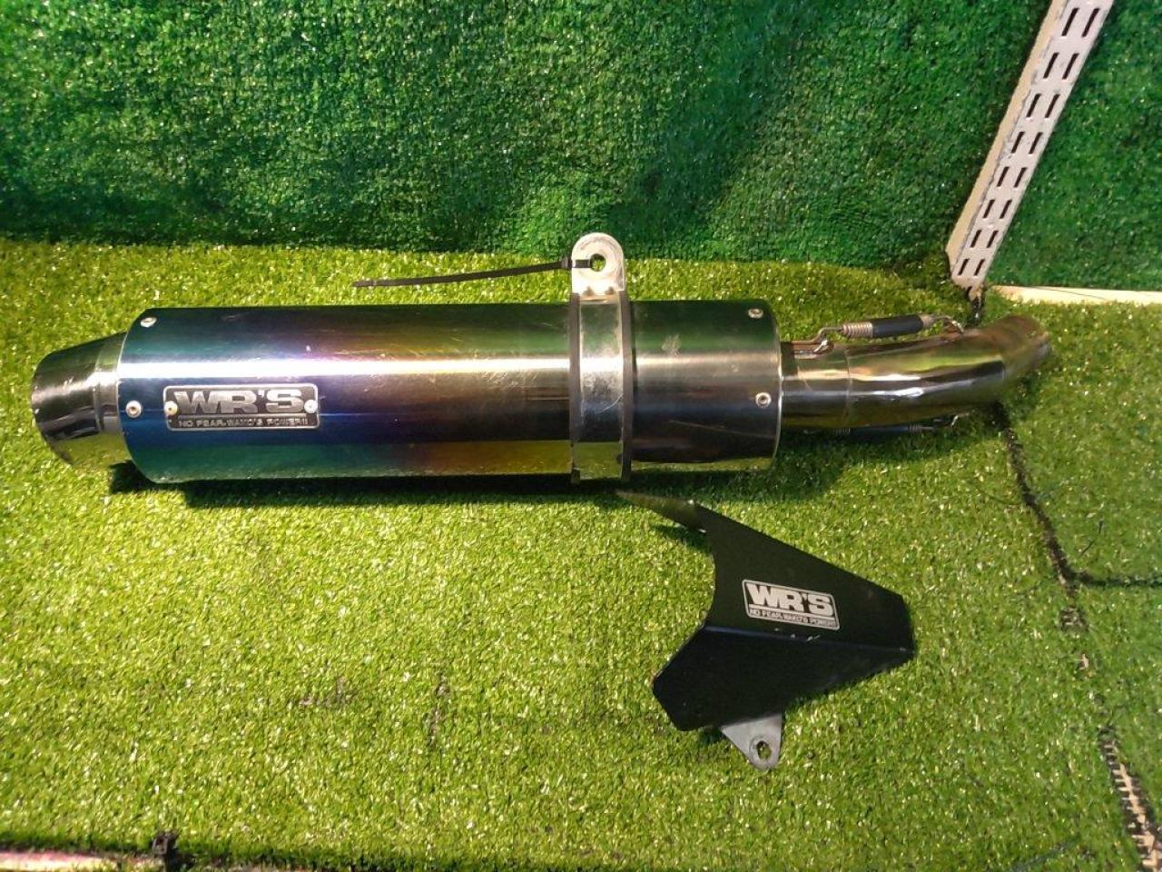 WR’S】ラウンドタイプスリップオンサイレンサー 焼き色チタン YZF-R25(RG10J/RG43J)、YZF-R3(RH07J/RH13J) | バイク用品 マフラー スリップオン ...