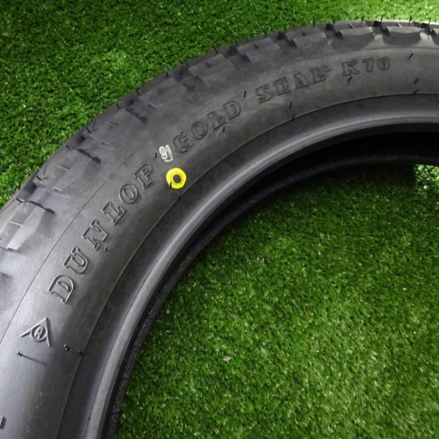 【DUNLOP(ダンロップ)】 GOLD SEAL K70 4.00S18 前後共用 | 新古品 | アップガレージ ライダース上熊本店 ...
