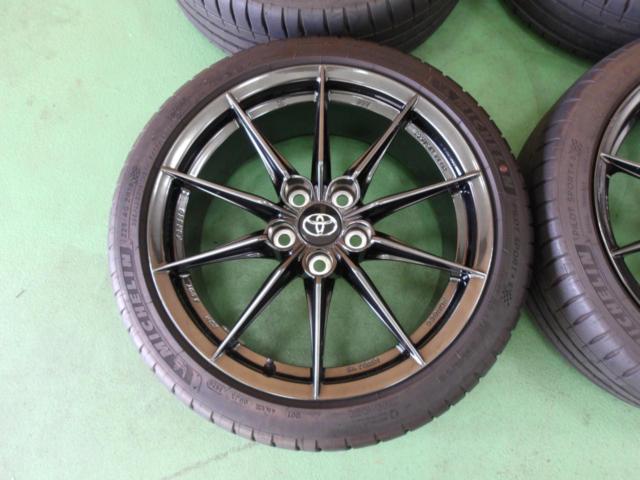 トヨタ純正 GR ヤリス RZ High performance BBS FORGED 鍛造ホイール+ MICHELIN PILOT SPORT 4S【GRヤリス】ホイール美品です☆彡 ...