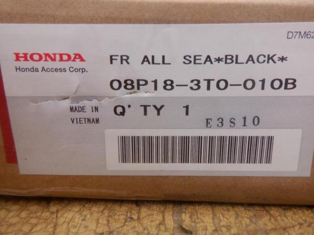 ホンダ純正(HONDA) オールシーズンマット【08P18-3T0-010B】 | 新古品 | アップガレージ 大阪門真店 | カー用品 ...