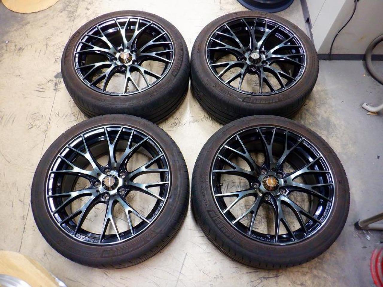 5weds(ウェッズ) WedsSport(スポーツ) SPORT SA-20R + MICHELIN(ミシュラン) PILOT SPORT4 | カー用品 タイヤホイールセット 18インチ ...
