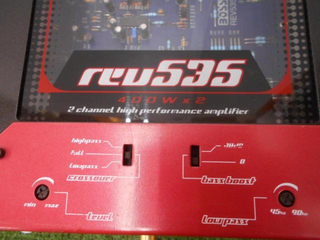 BOSS AUDIO REV 535 2-Channel Mosfet Power Amplifier from the Riot Series | カー用品 アンプを通販で購入する | 中古 ...