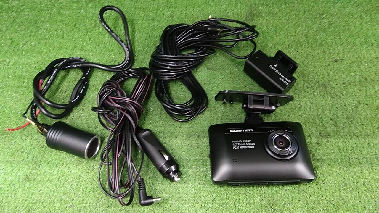 COMTEC ZDR015 前後ドライブレコーダー | カー用品 カーAVアクセサリー ドライブレコーダーを通販で購入する | 中古カー＆バイク用品の販売ならアップガレージ