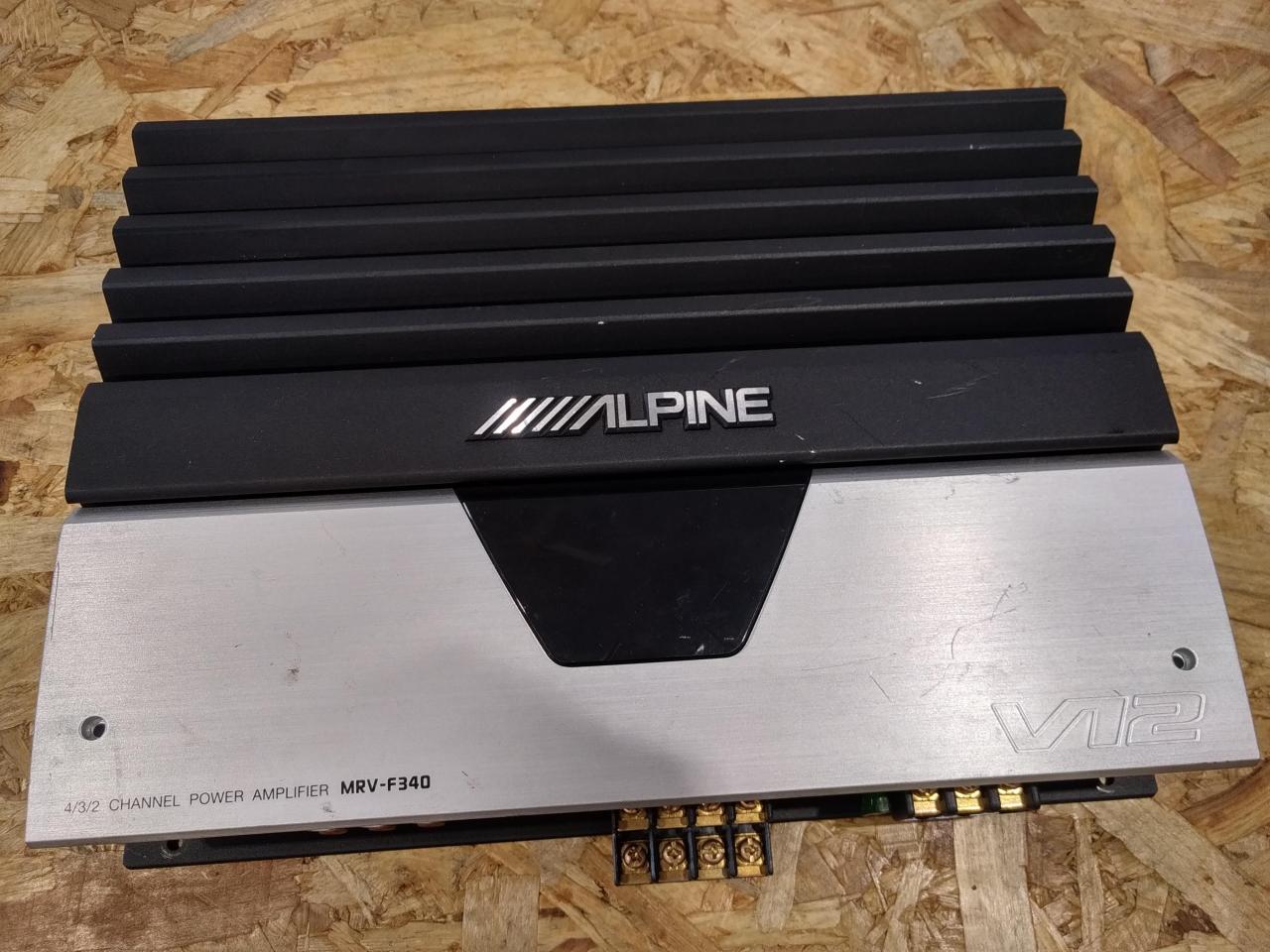 ★値下げしました★ ALPINE MRV-F340 4chパワーアンプ 2002年モデル | カー用品 アンプを通販で購入する | 中古カー ...