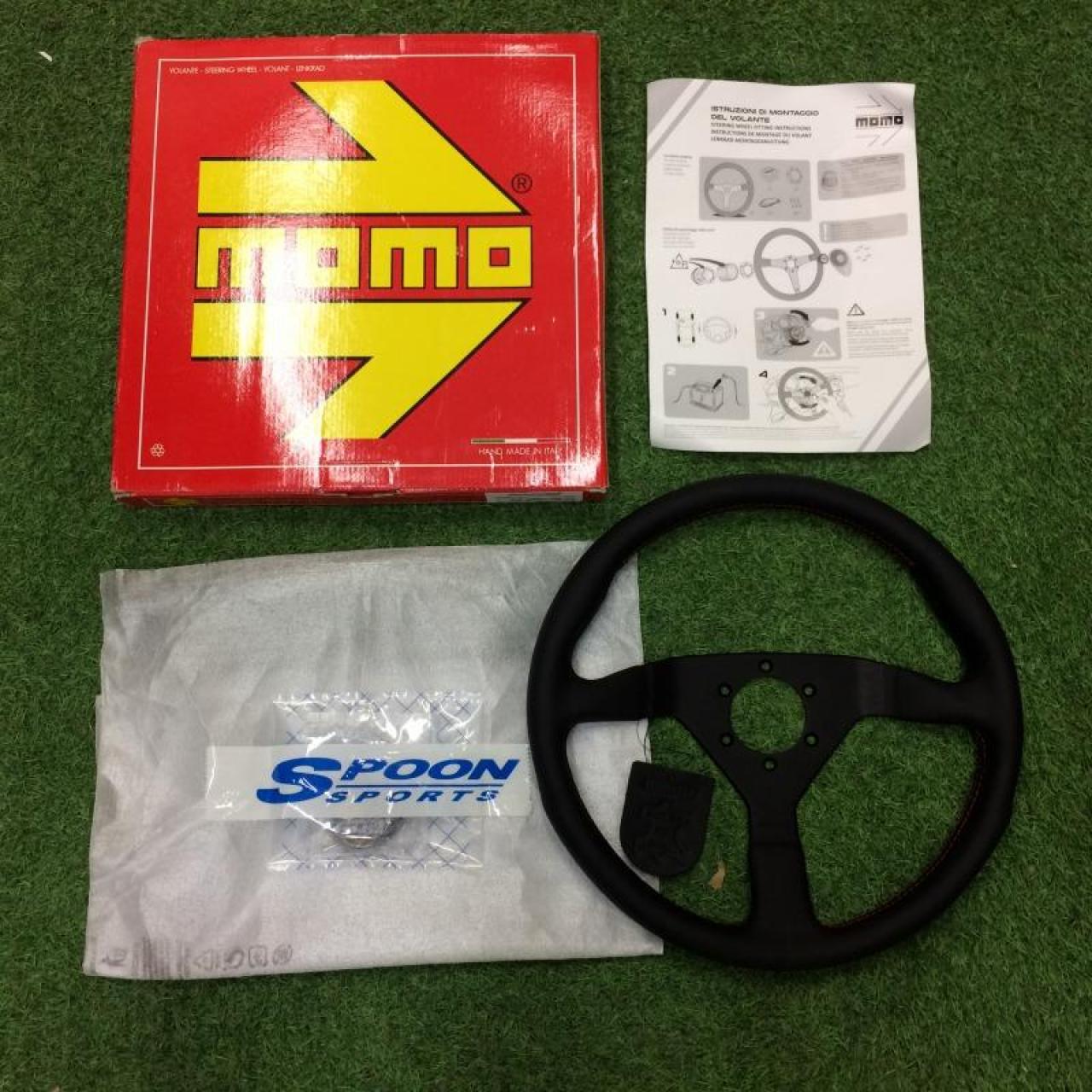 MOMO SPOON SPORTS ステアリング 350mm 未使用 | カー用品 インテリア ステアリングを通販で購入する | 中古カー ...