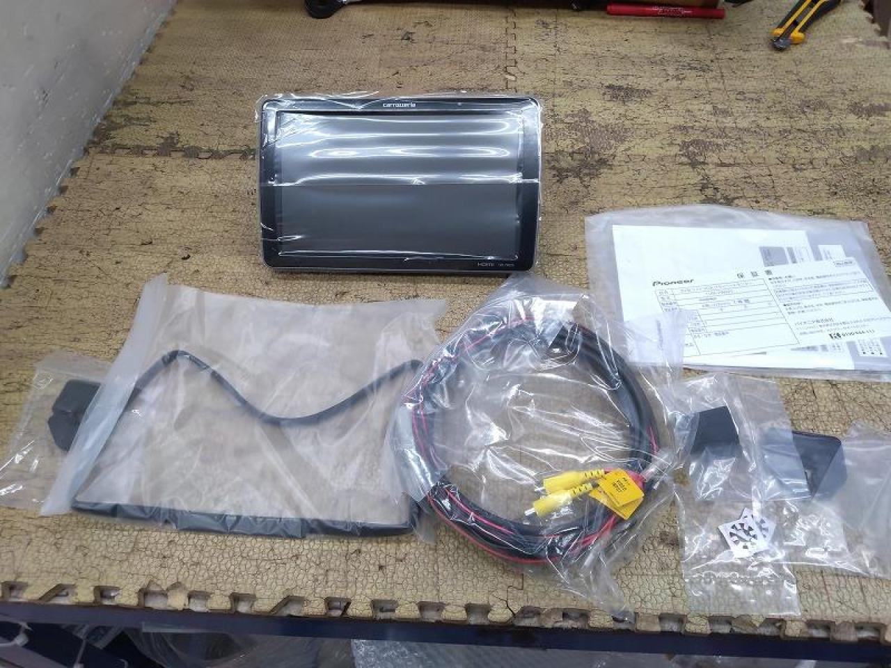 値下げしました】carrozzeria TVM-PW920 | カー用品 モニター・地デジ その他モニターを通販で購入する | 中古カー ...