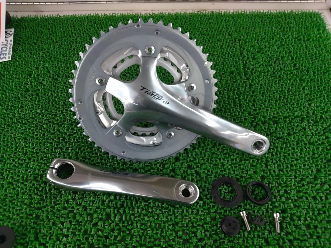 SHIMANO(シマノ) TIAGRA FC-4603 172.5mmクランクセット 3×10S 50-39-30T | 自転車 チェーンリング/クランク クランク/クランクセットを通販で購入 ...