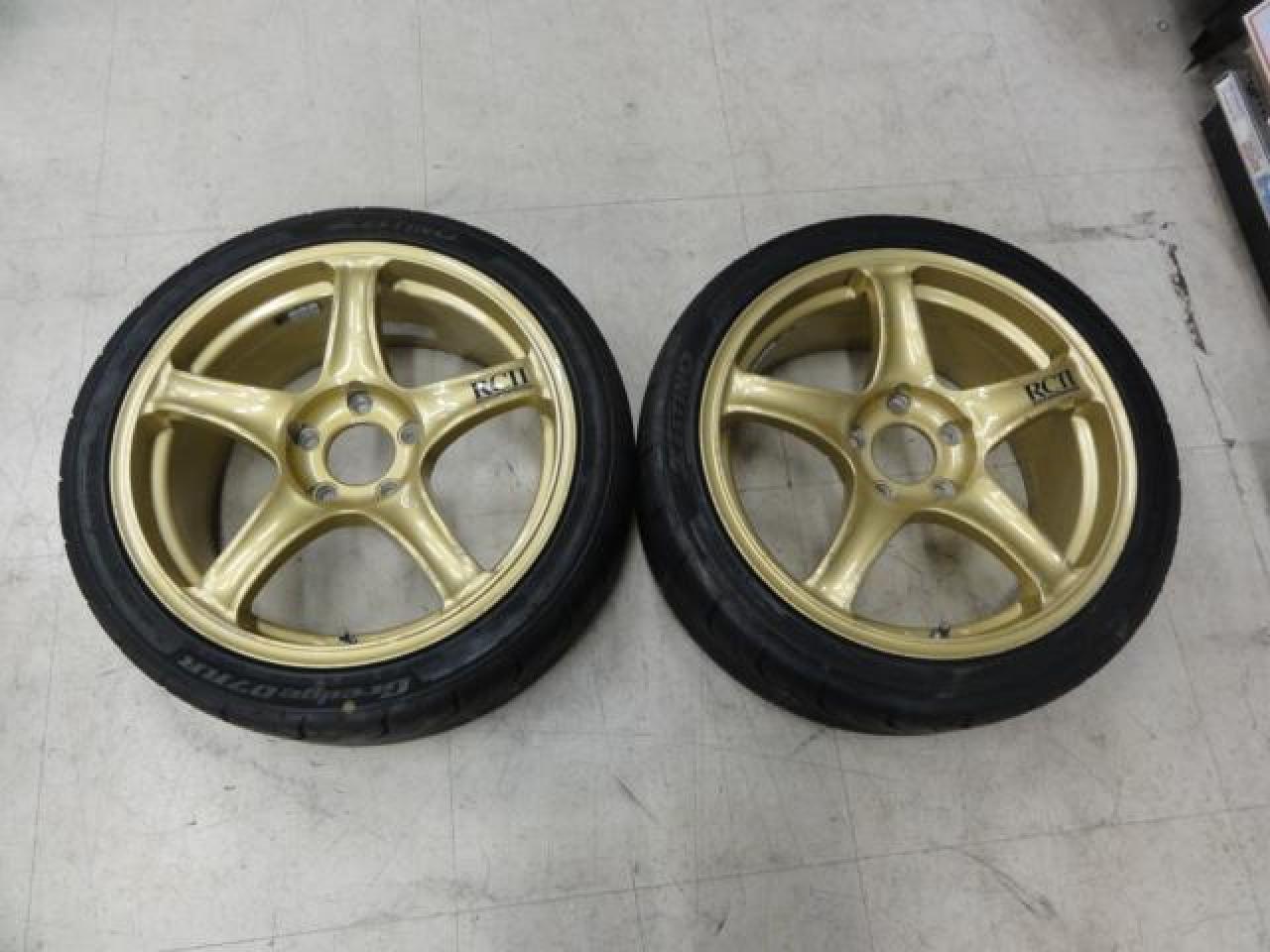 【2本セットです!】YOKOHAMA(ヨコハマ) ADVAN RACING RC2 +【タイヤ】ZESTINO Gredge 07RR ...