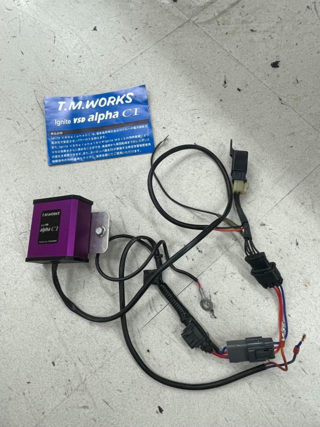 T.M.WORKS ignite VSD alpha CI | 中古品 | アップガレージ 横浜町田総本店 | カー用品 電装系 チューニング ...