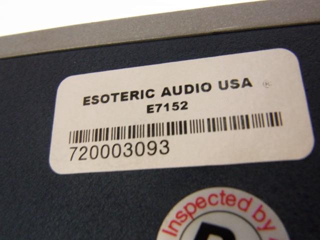 ESOTERIC AUDIO USA E7152 | カー用品 アンプの通販 | アップガレージ 中古カー＆バイク用品の買取・販売専門店