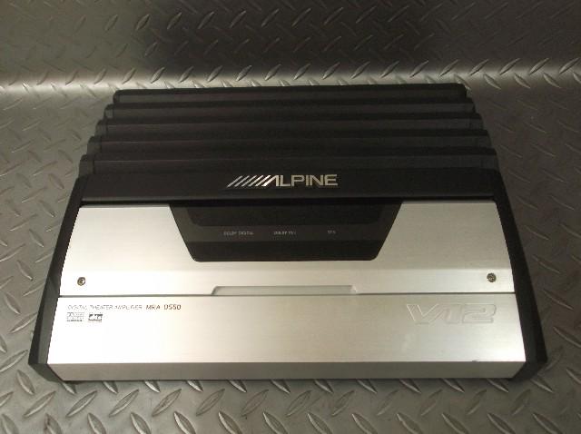 ALPINE MRA-D550 (デジタルシアターアンプ) | 中古品 | アップガレージ 東村山店 | カー用品 アンプを通販で購入する | 中古カー＆バイク用品の販売ならアップガレージ