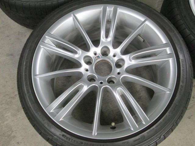 BMW E92 3シリーズクーペ 335i M Sport純正 Mスタースポーク・スタイリング193 + BRIDGESTONE ...
