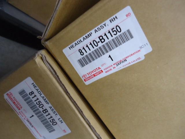 トヨタ純正 QNC20/QNC21 bB純正 HIDヘッドライト 81110-B1150+81150-B1150 | カー用品 ボディパーツ ...