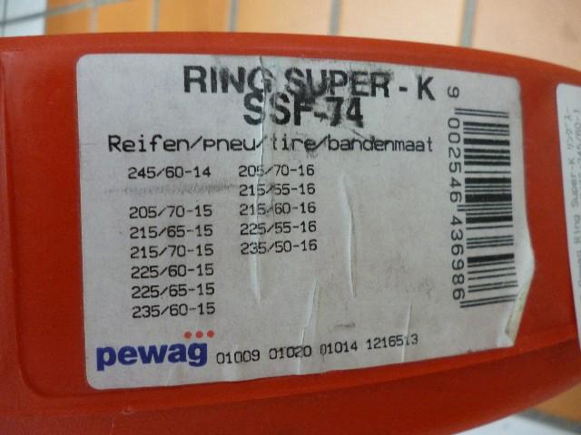 Pewag Ring Super-K リングスーパーK | カー用品 タイヤホイール関連 チェーンを通販で購入する | 中古カー＆バイク用品の ...
