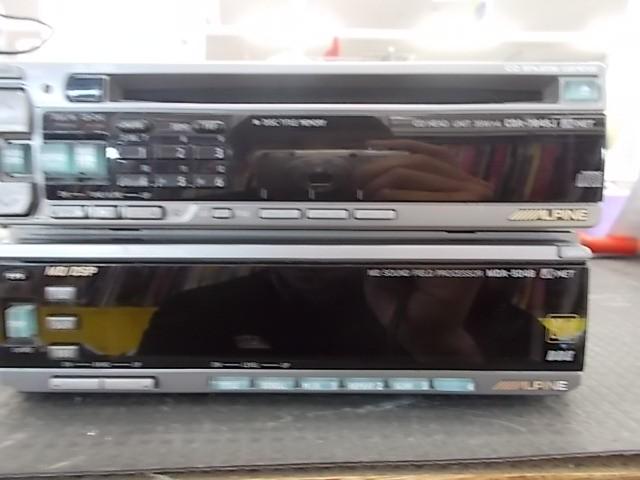 ALPINE MDA-5048 + CDA-7845 | わけあり | アップガレージ 千葉茂原店 | カー用品 ヘッドユニット MD+CDを ...