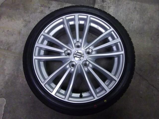 SUZUKI ZC32Sスイフトスポーツ純正ホイール + BRIDGESTONE POTENZA RE050A 納車外しの美品です!! | 中古品 | アップガレージ 千葉中央店 | カー用品 ...