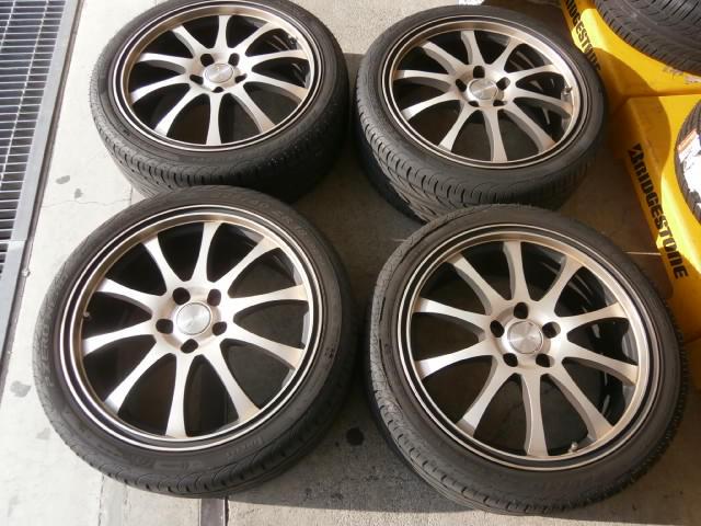 RX1307-486 ACE TRINITY 10本スポーク + PIRELLI PZERO NERO 4本セット | 中古品 | アップ ...