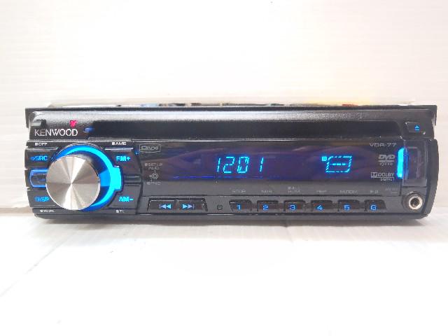 KENWOOD VDR-77 1DINサイズDVDプレーヤー | カー用品 ヘッドユニット アンプ内蔵DVDチューナーを通販で購入する ...